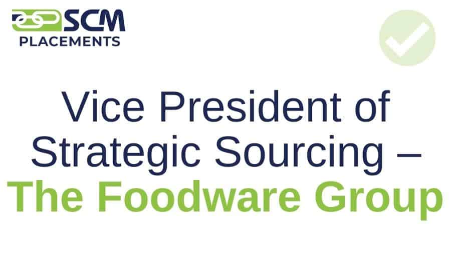 Vice President of Strategic Sourcing | Recruiting Placement
